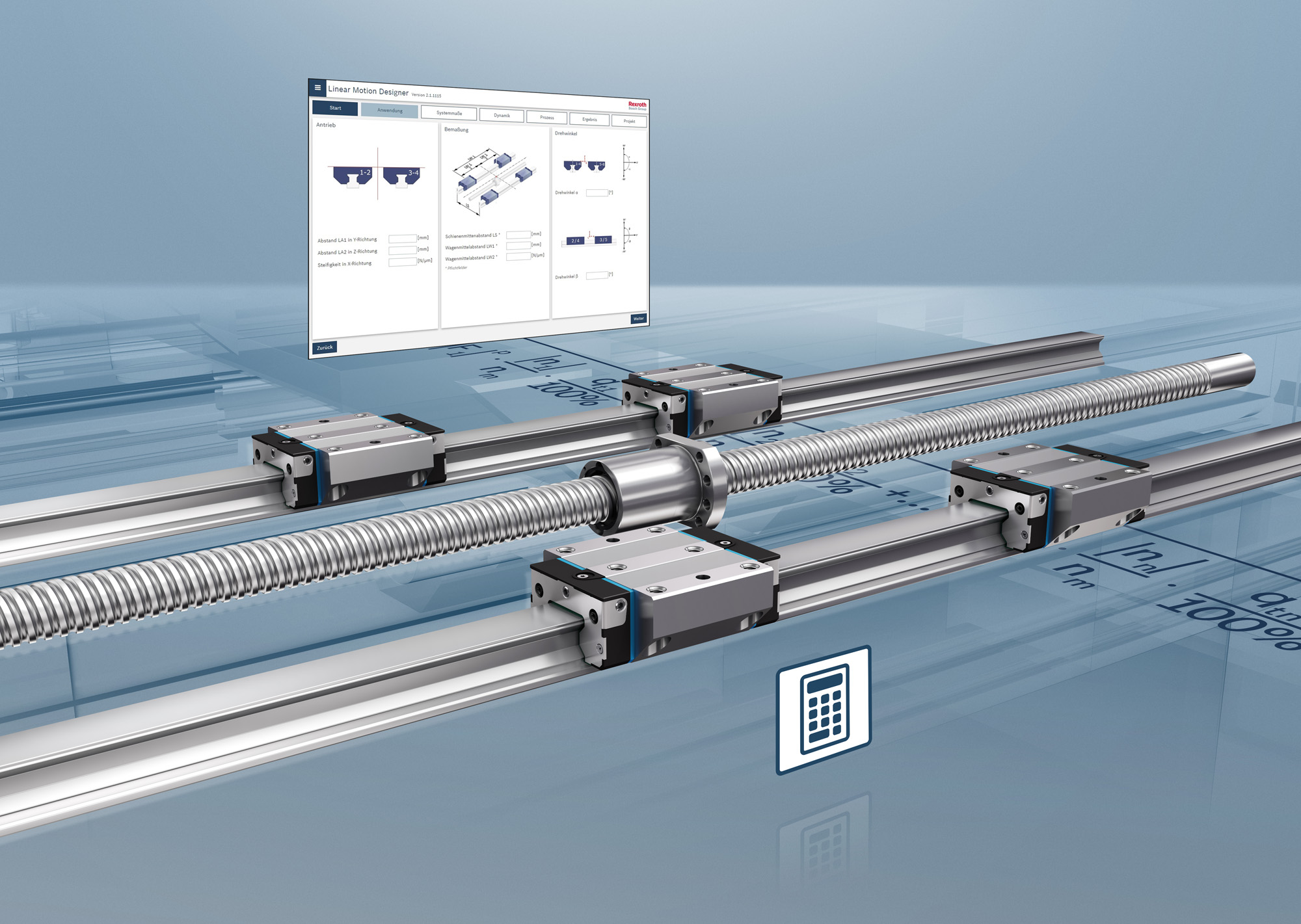 Software Linear Motion Designer: il nuovo software di calcolo Rexroth