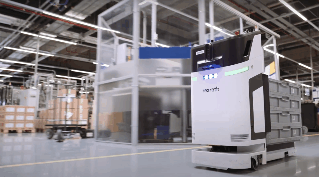 Robot mobili autonomi: Emerson sceglie Bosch Rexroth